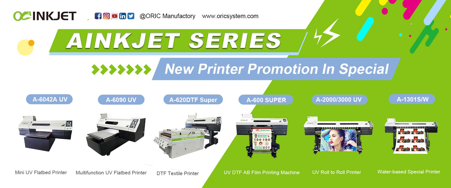 Leading Inkjet Printer Manufacturer - ORIC